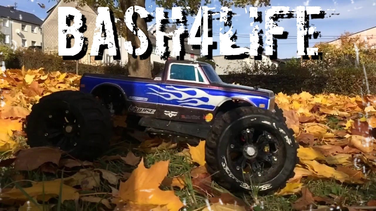 Arrma Kraton Monster '72 Chevy vs Thunder Tiger MT4 G3 Hot Rod Mod ...