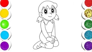 Shizuka 👧Drawing Painting Coloring for Kids and Toddlers | Doovi