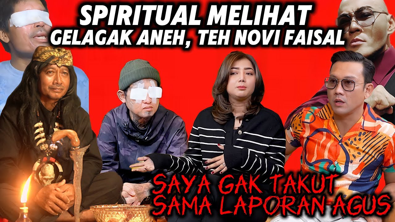 MAS AGUS & TEH NOVI DI TEGUR SPIRITUAL DONASI 1,5 MILYAR SELESAI, TEH ...