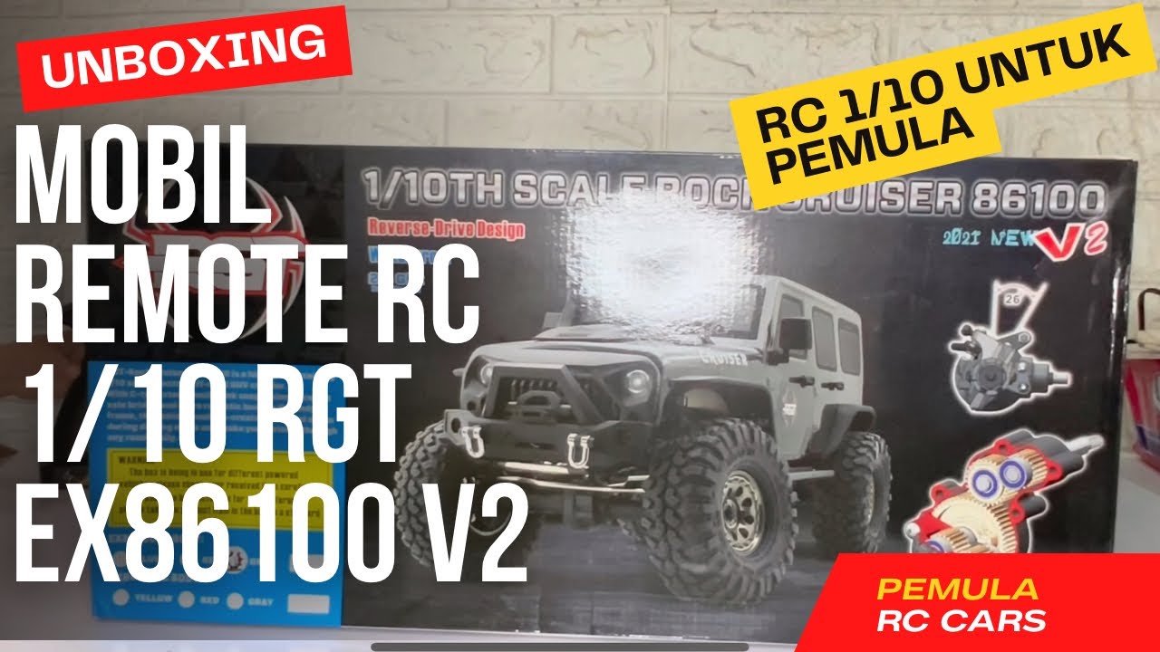 RC Cars Kedua | Unboxing RGT EX86100 V2 - YouTube