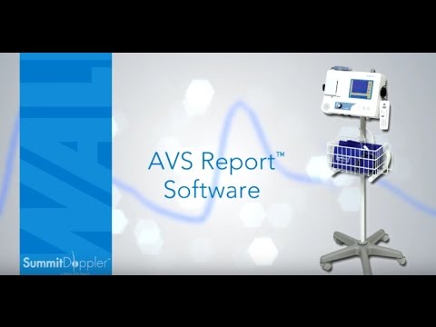 Summit Doppler Vista AVS Reporting Software - YouTube