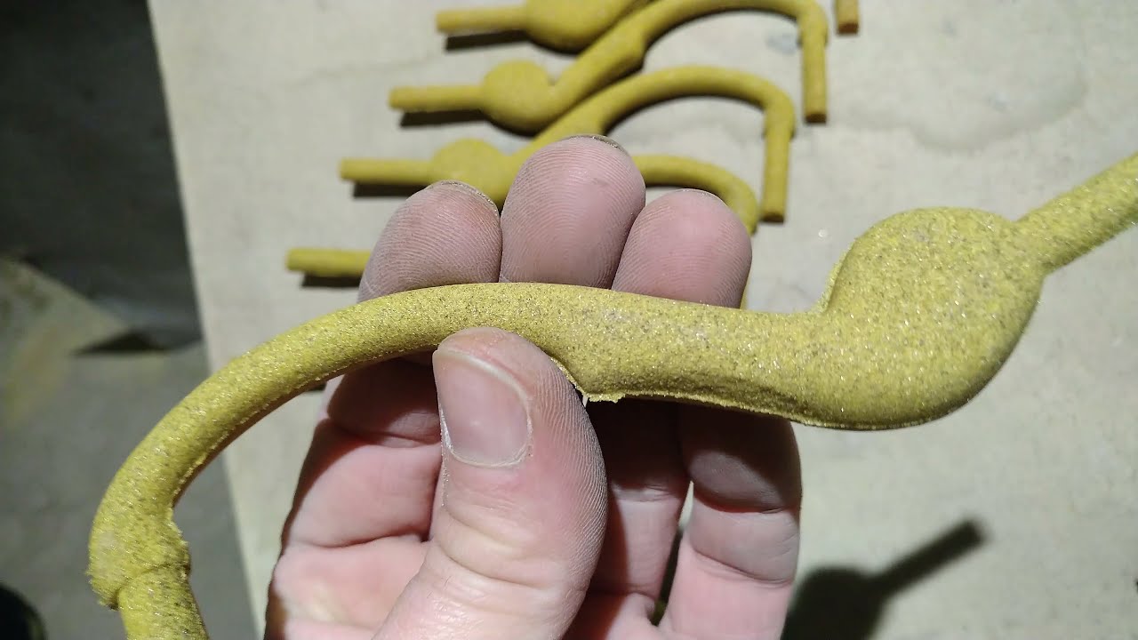 core making for sand casting - YouTube