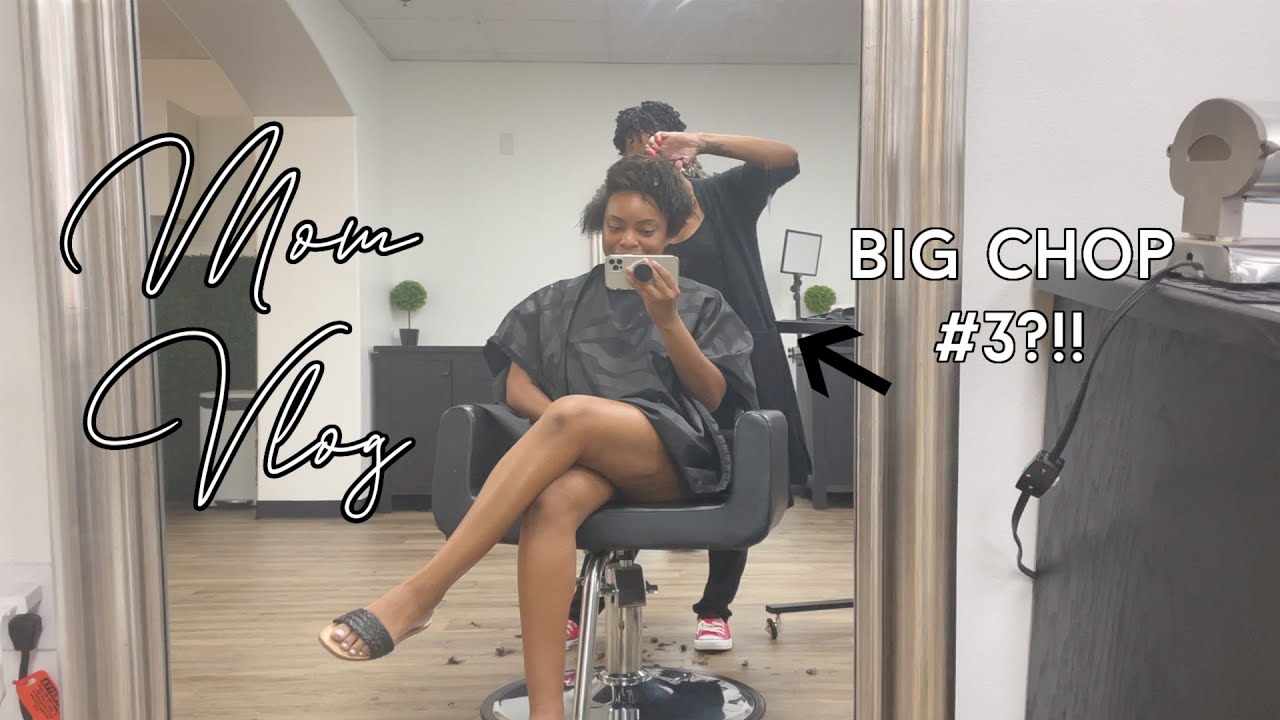 I Chopped My Hair Off... Again!! | Big Chop #3, Baby Shower, Fall ...