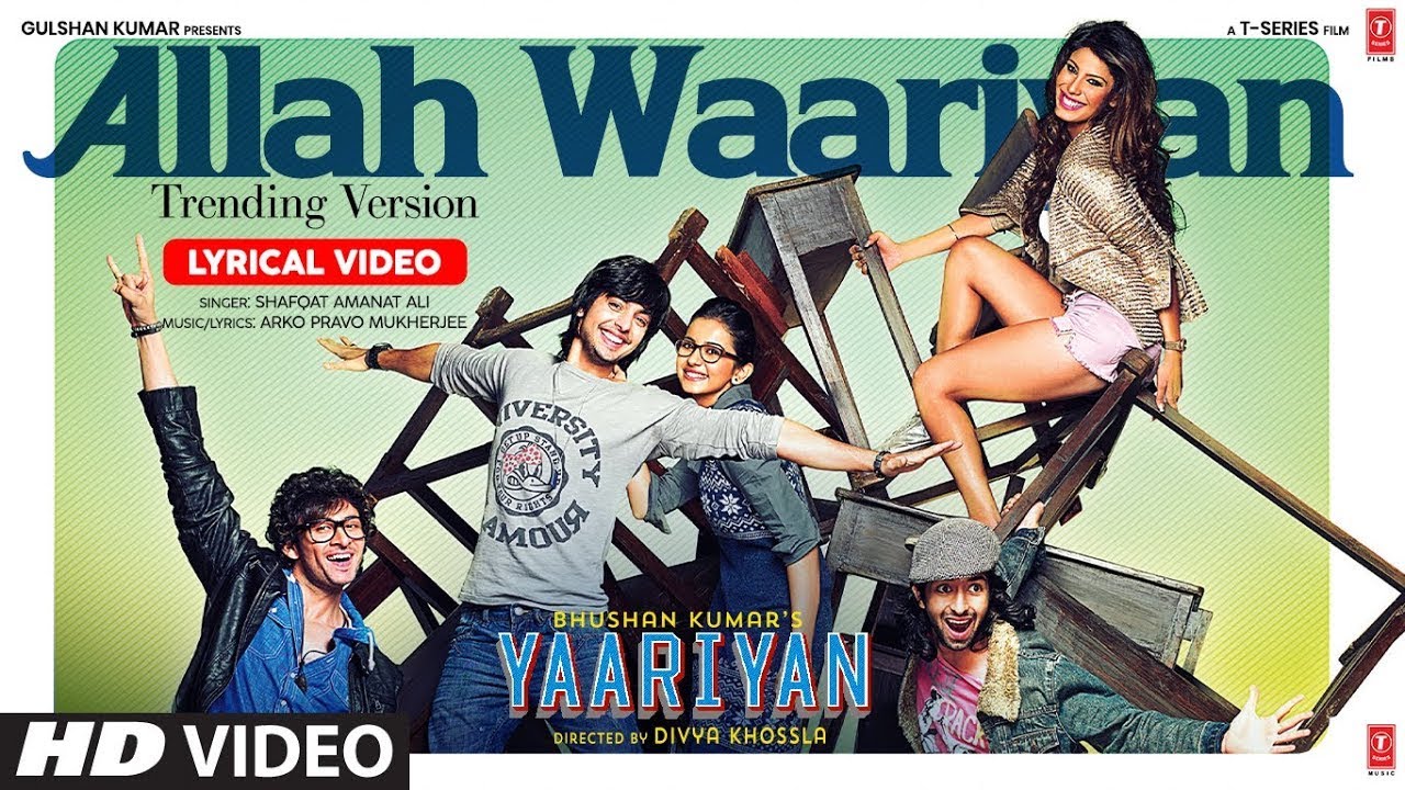Yaariyan: Allah Waariyan - Trending Version (Lyrics) | Himansh K,Rakul ...