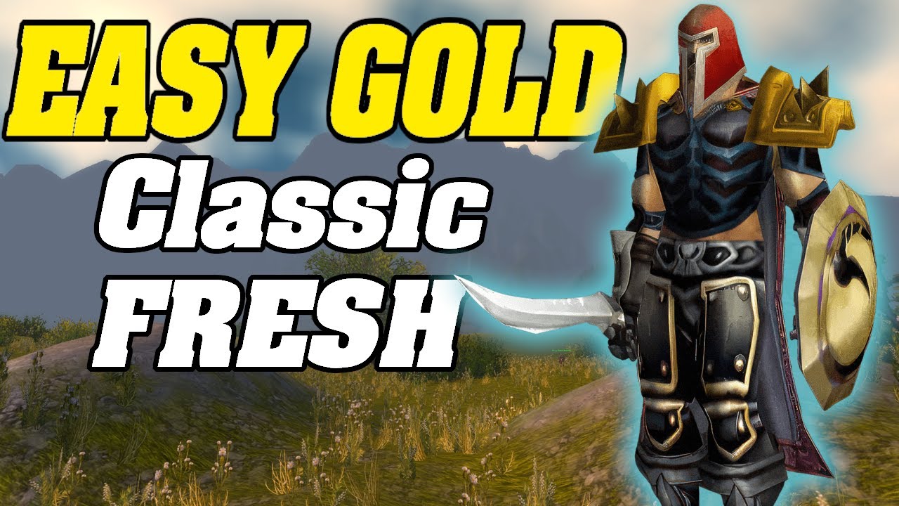 Make EASY Gold On Low Levels! Classic Fresh Goldfarm - YouTube