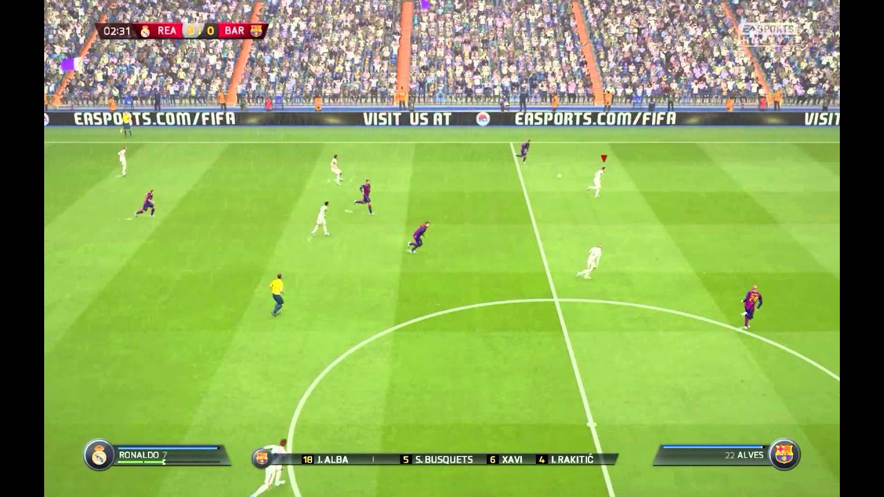 FIFA 15 FULL HD 60 fps test - YouTube