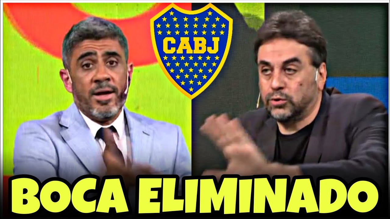 Nico Distasio feliz con la Eliminación de Boca "Que paso con el Scaloni ...