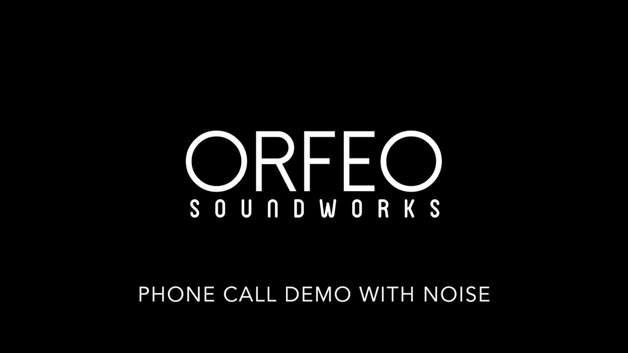 Phone Call Demo With Noise - YouTube