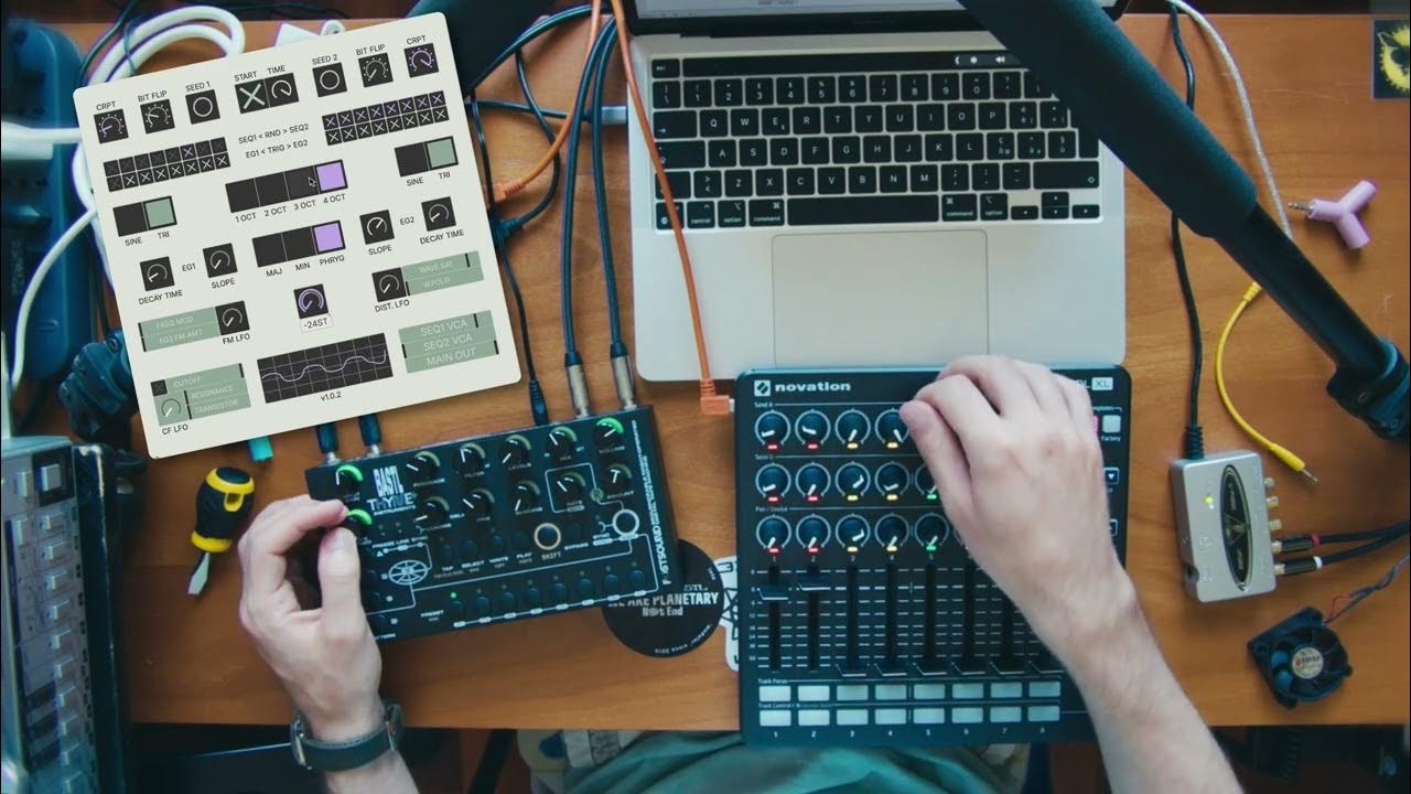 Algorithmic Soundscape | Self-Designed Generative Synth & Bastl Thyme+ - YouTube