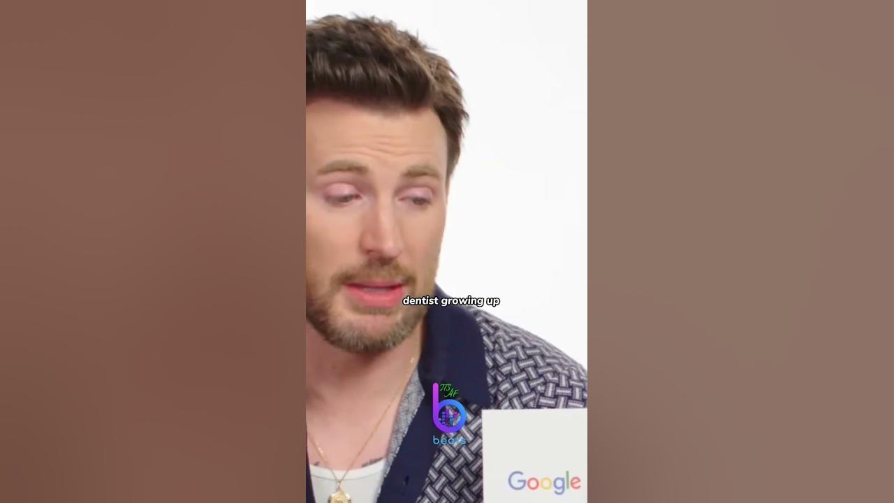 Chris Evans Dad Is A Dentist 🦷😱chrisevansshorts Youtube