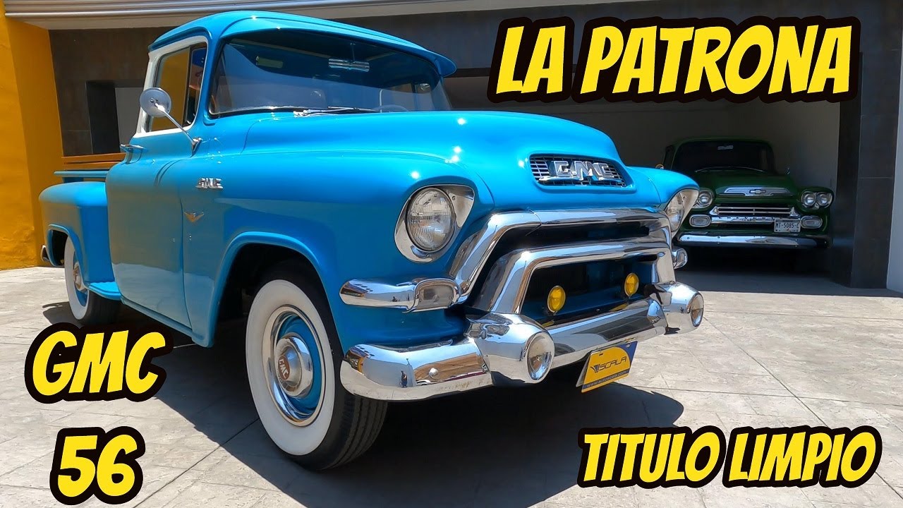 GMC 56 Classic Truck titulo limpio V8 el frente mas buscado de las ...