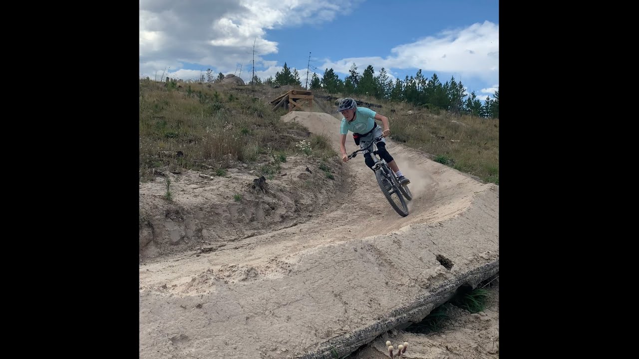 Fun mtb sends in the mountains - YouTube