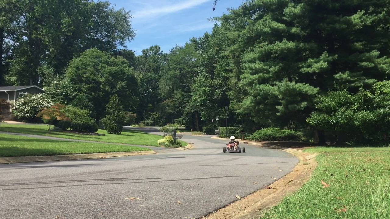 Gx200 Custom go kart build - YouTube