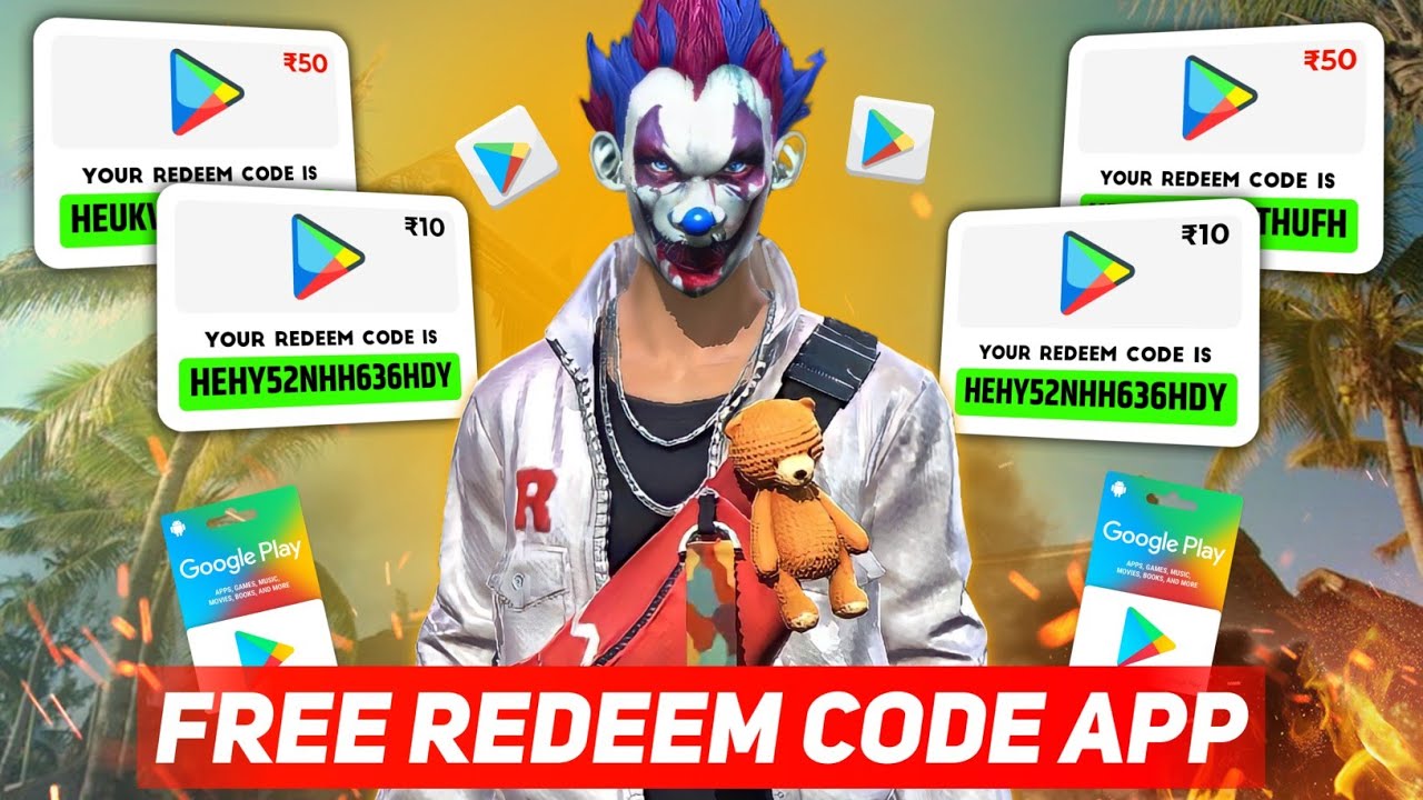 Claim ₹10 Free Redeem Code App | Free Google Play Redeem Code App ...