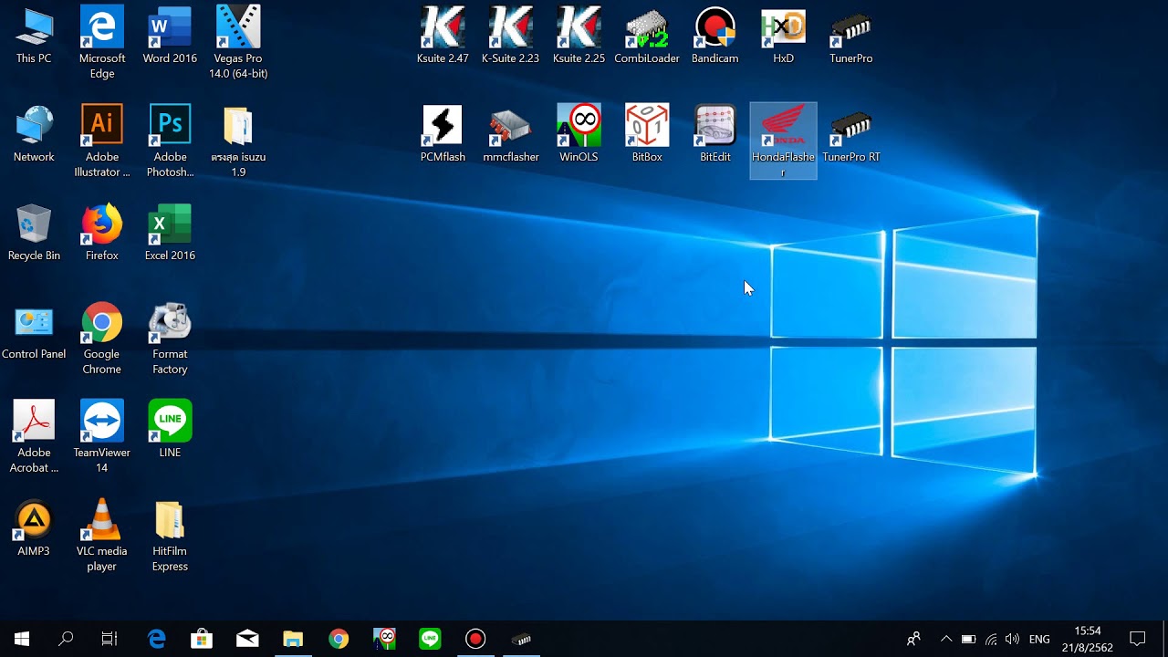 การใช้โปรแกรม TunerPro RT เบื้องต้น HD spk #20 - YouTube