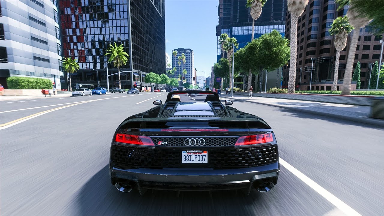 GTA 5 Ultra Realistic Graphics Gameplay | 4K 60fps | NO COPYRIGHT ...