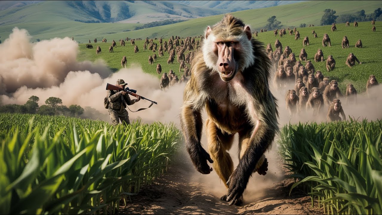 How Hunters and American Farmers Deal With Millions of Wild Baboons and ...