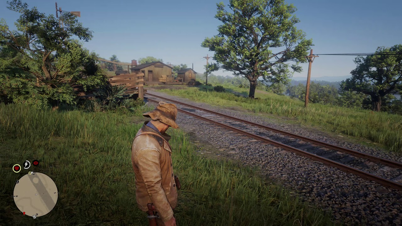 Red dead redemption 2 train kill 4K - YouTube