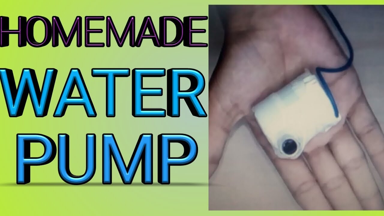 "How to Build a DIY Mini Water Pump - Easy and Affordable Tutorial ...