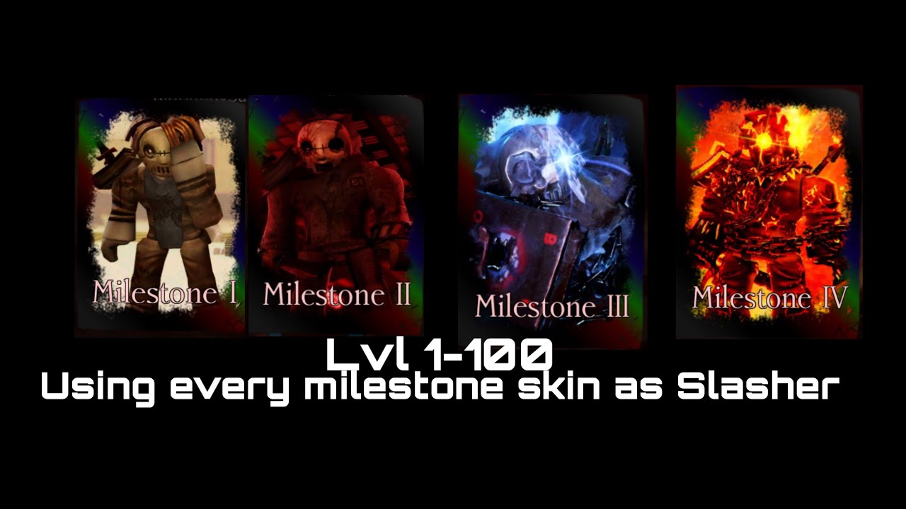 Winning as Every Slasher milestone skins! - YouTube