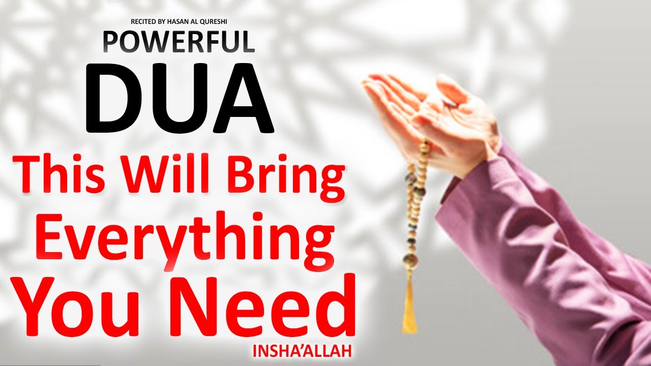 EVERYTHING DUA, JUST BY LISTENING TO THIS BEAUTIFUL DUA WILL BRING ...