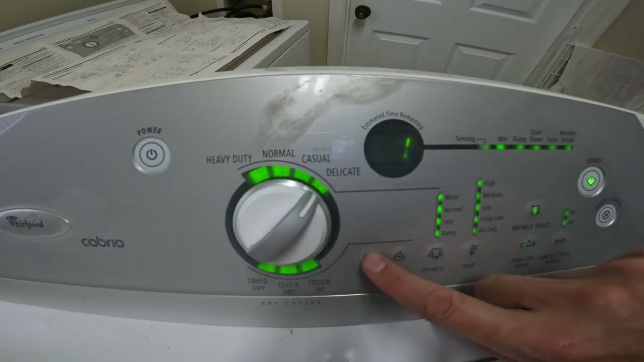 Whirlpool Cabrio Dryer sensing Fix Codes F30 F28 F1 Must Watch Whirlpool Cabrio Dryer sensing Fix Codes F30 F28 F1 Must Watch