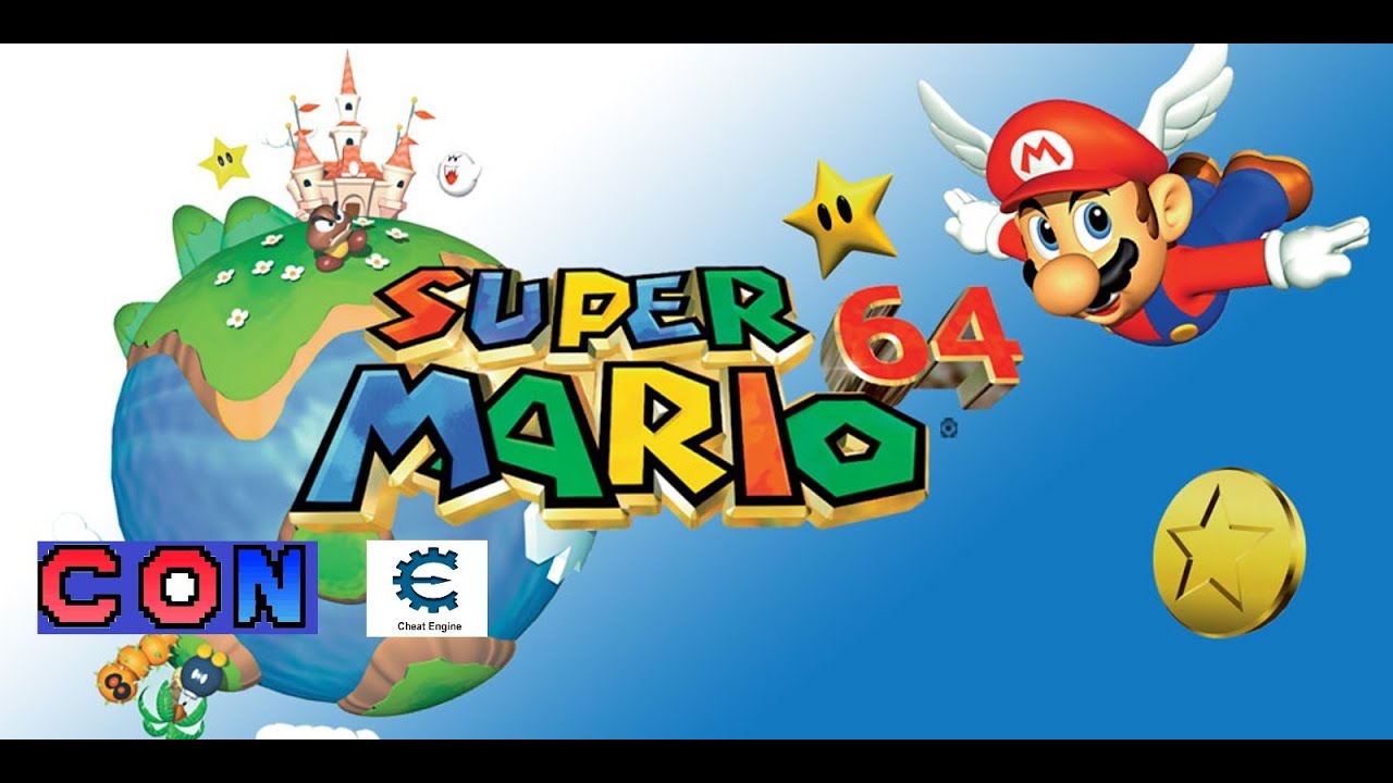 Super Mario 64 Tutorial Básico De Usar Cheat Engine Youtube