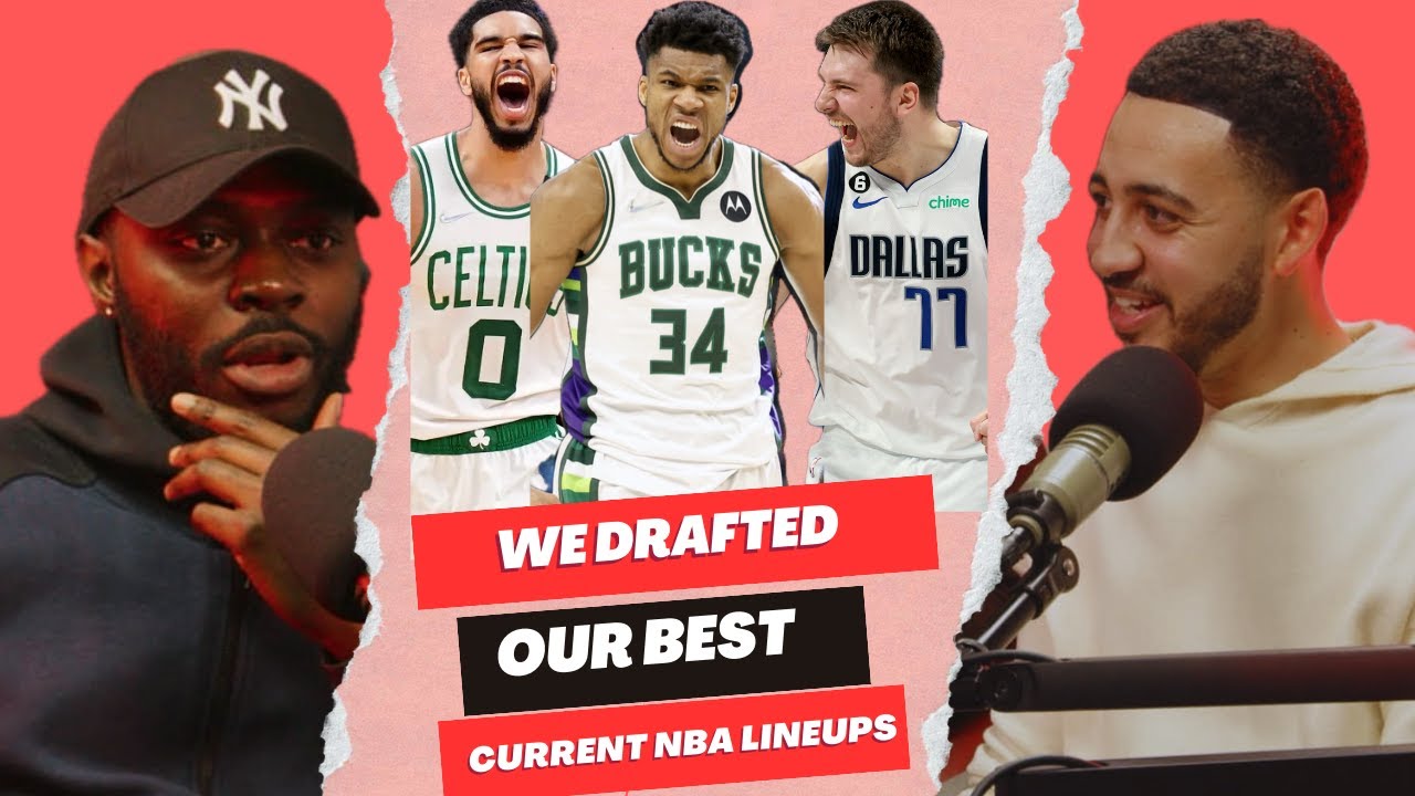 We Drafted our BEST CURRENT NBA Lineups! Ft LeBron, Curry & Doncic ...