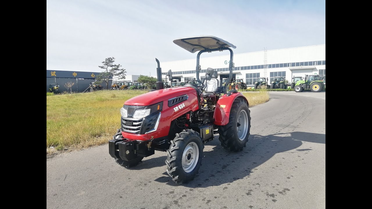 SHENGTUO ST604 tractor (60hp,4wd, KM490ZT2 turbocharger engine ) - YouTube