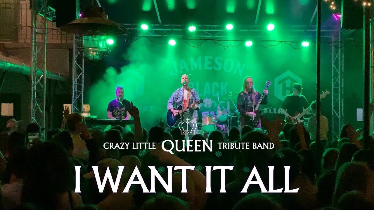 I Want It All (Queen cover) - Crazy Little Queen Tribute Band - YouTube