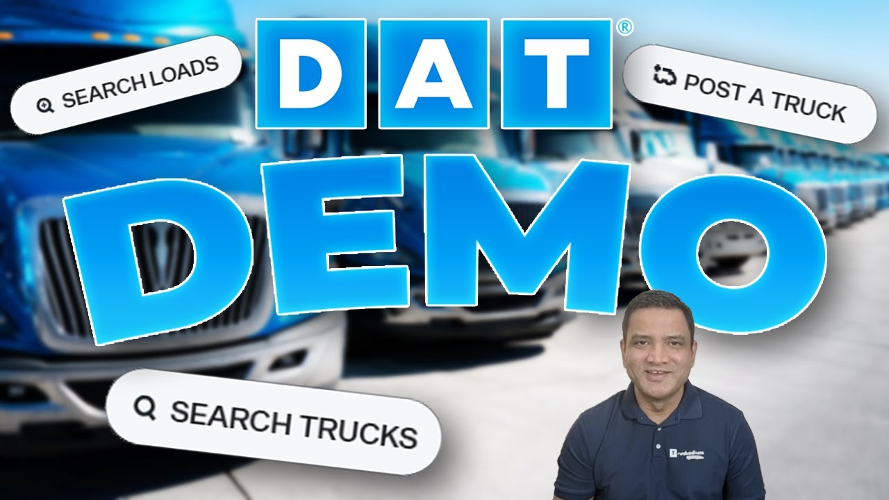 DAT Load Board Demo/Tutorial - A Quick Demo for Truck Dispatchers and ...