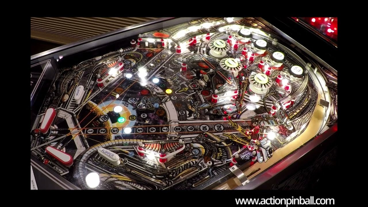 Bally 'Space Invaders' Pinball - www.actionpinball.com - YouTube