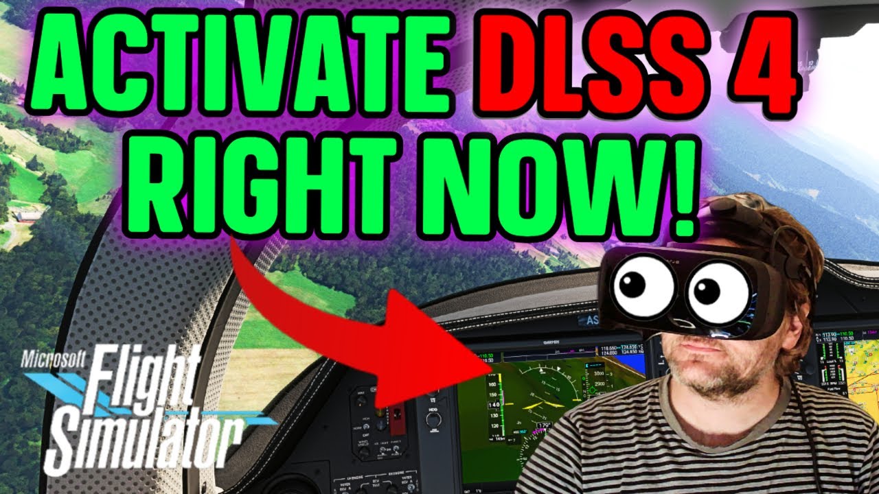 How to ENABLE DLSS4 in MSFS the EASY WAY! Step by Step GUIDE for ...