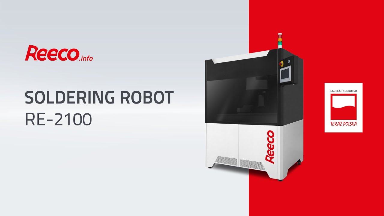 Reeco Soldering Robot RE-2100 - YouTube