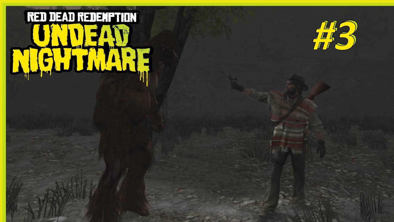 John vs Sasquatch - Undead Nightmare DLC - Red Dead Redemption - YouTube