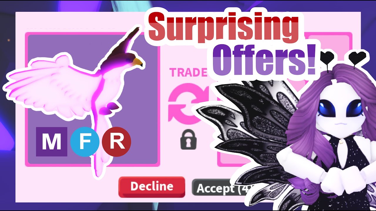 18 Best Offers for My MEGA NEON HAWK 😱 | Adopt Me Trading - YouTube