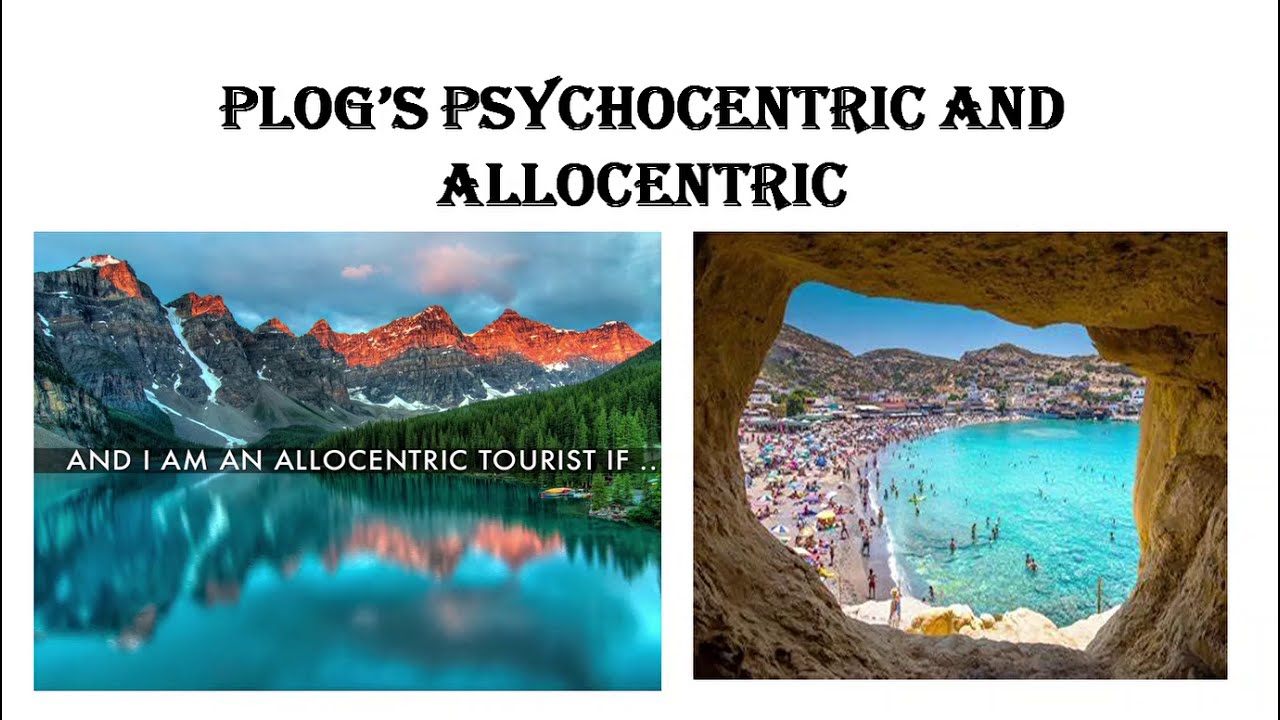 Plog's Classification of Tourist || Psychocentric || Allocentric ...