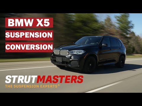 2013-2018 BMW X5 Rear Suspension Conversion Tutorial - YouTube