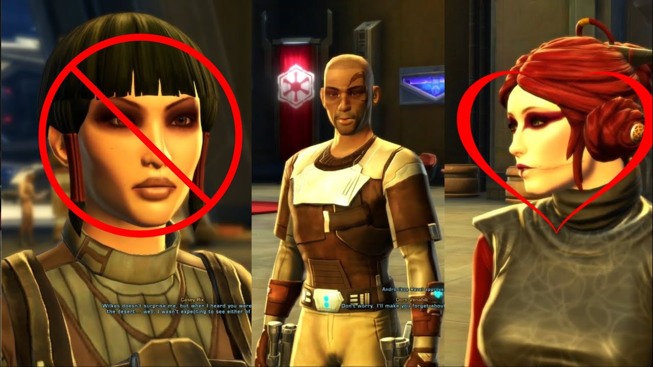 Making Andronikos Forget About His Ex?! - SWTOR Romance - YouTube