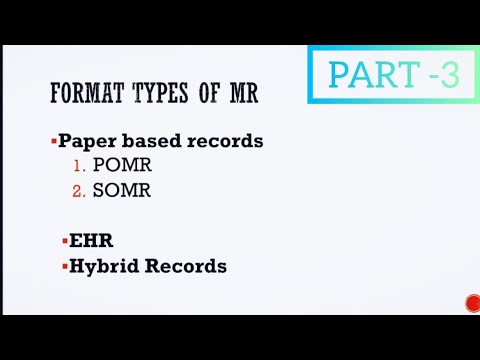 Format Types Of Medical Records (PART -3) #medicalrecords ...