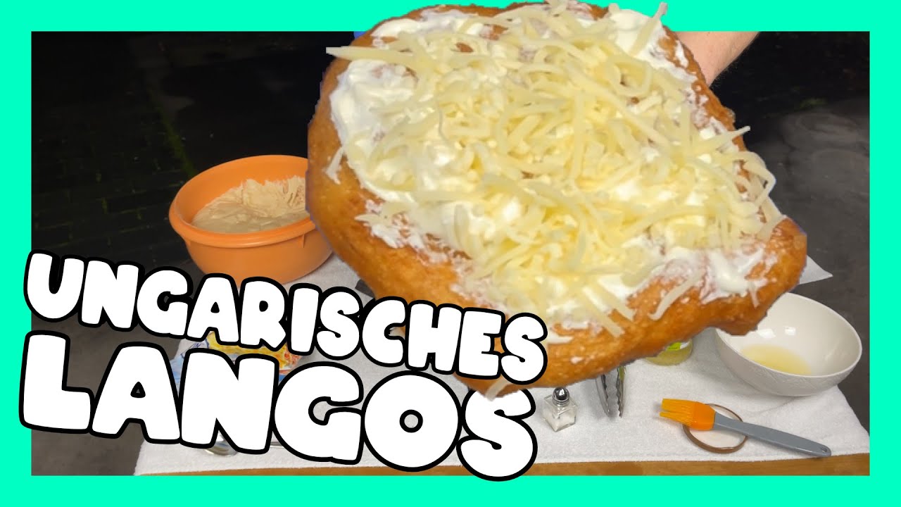 Ungarisches Langos aus dem Dutch Oven - Camping in Ungarn am Balaton ...