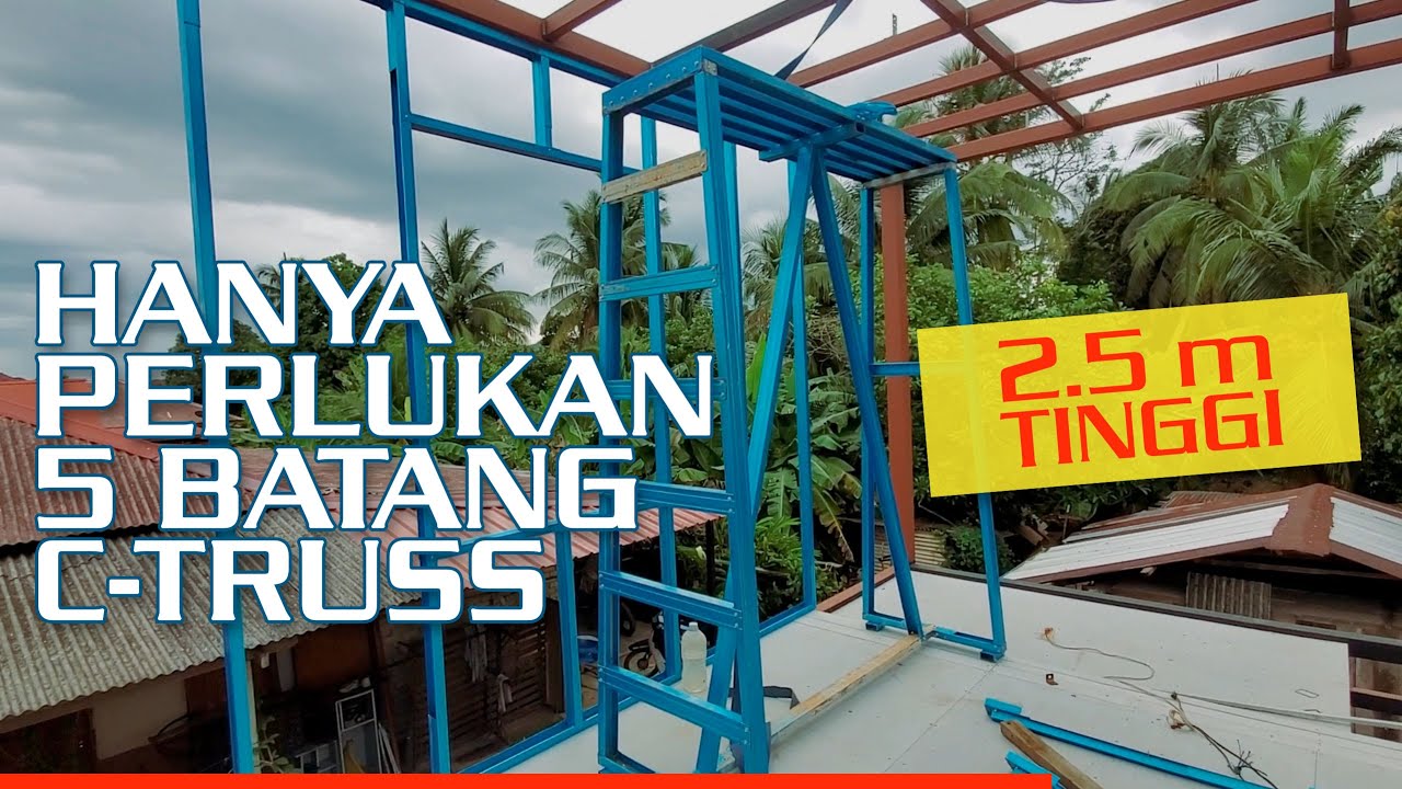 Cara buat Scaffolding/ Staging/ Stager/ Perancah setinggi 2.5 meter ...