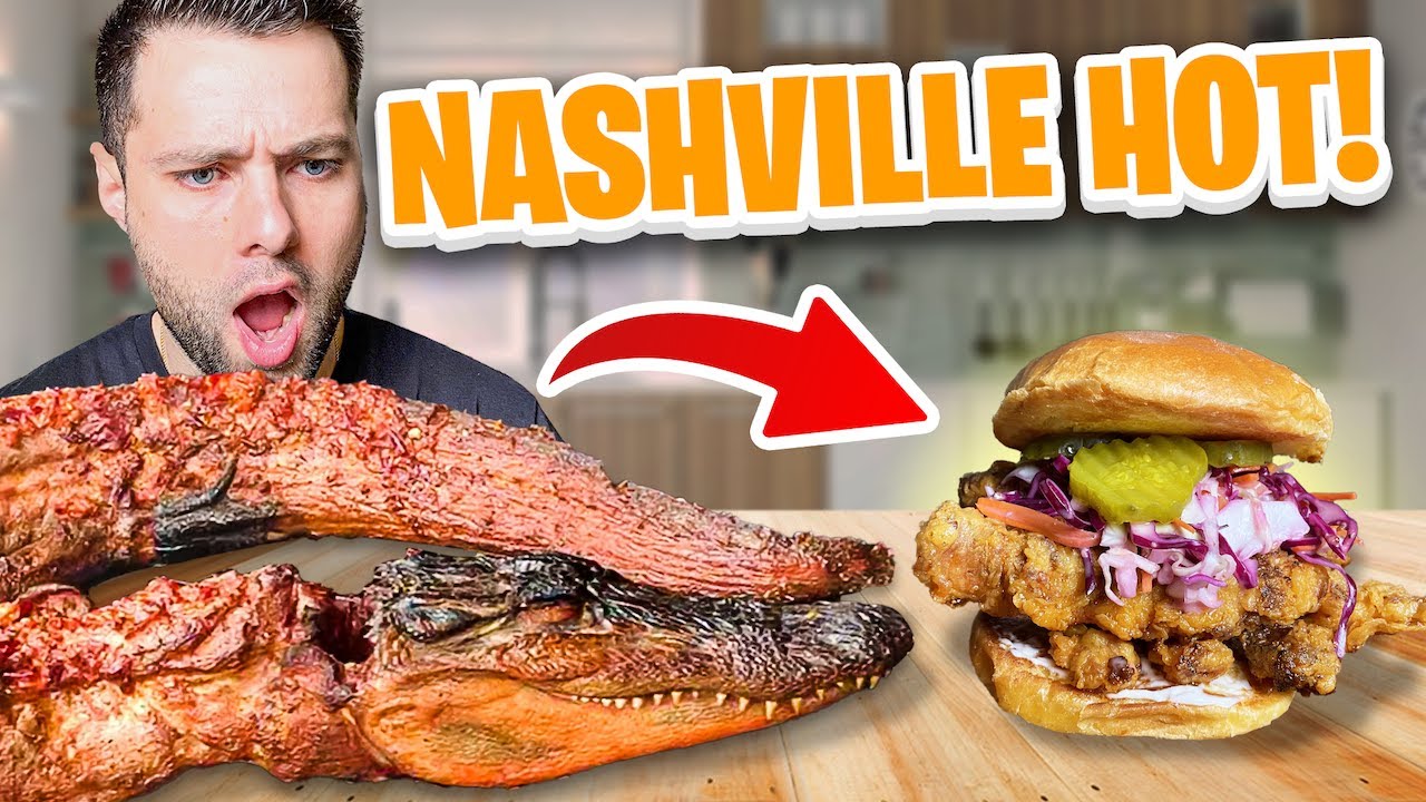 I Dry Aged a WHOLE Alligator to Make My Favorite Sandwich - YouTube