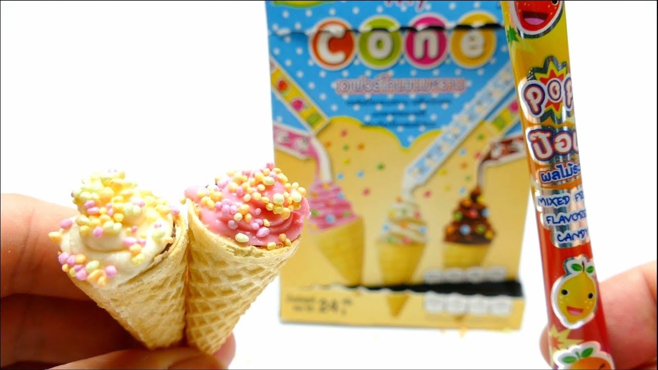 DIY Candy - My Ice Cream Cone with Candy - YouTube