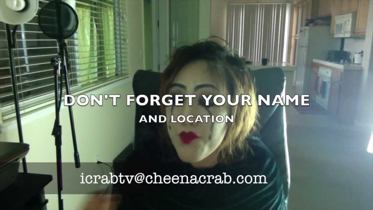 Cheena Crab Show Episode 6 (10.20.13) - YouTube