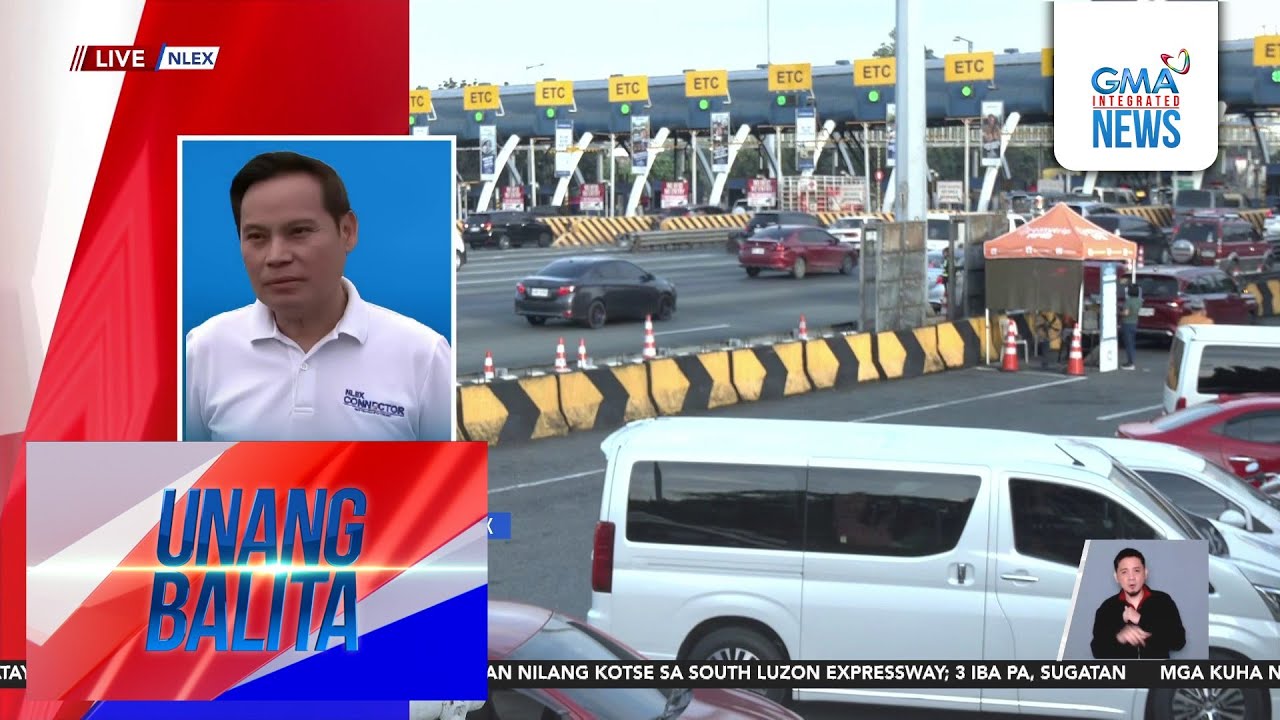 Panayam kay Robin Ignacio, AVP for Traffic Operations, NLEX | Unang ...