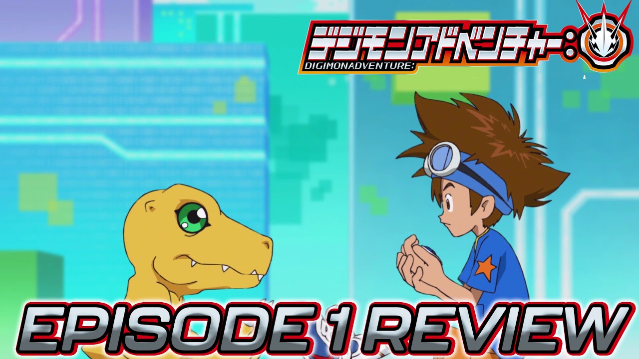 Digimon Adventure (2020) Episode 1 Review: TOKYO DIGITAL CRISIS - YouTube