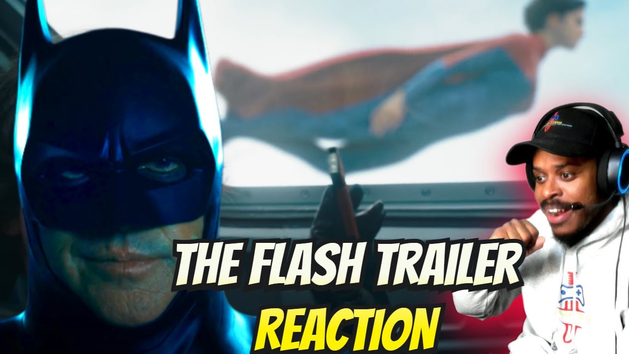 The Flash – Official Trailer REACTION | Unexpected HYPE! - YouTube