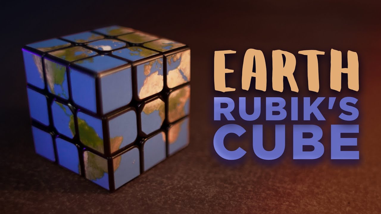 Earth Rubik's Cubes / Sticker Mod - YouTube