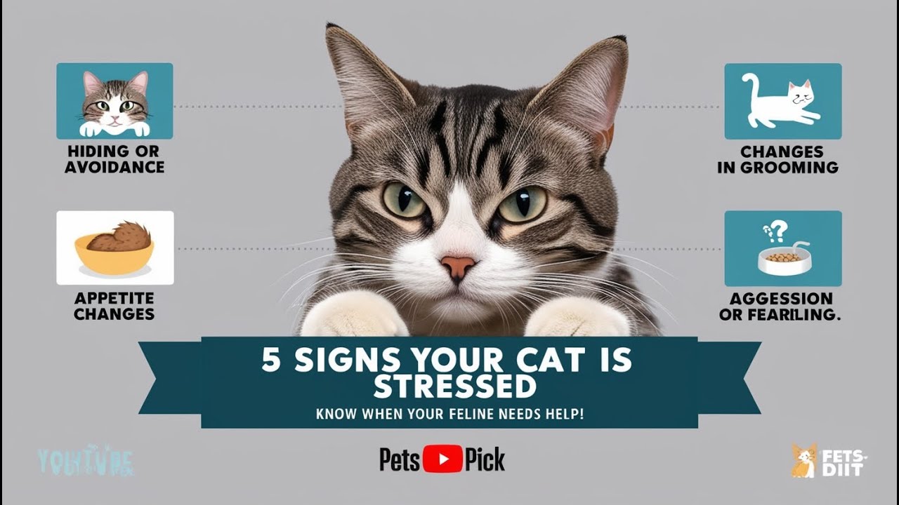 Is Your Cat Stressed? Key Signs to Watch For! 🐱⚠️ #CatStress #PetCare # ...